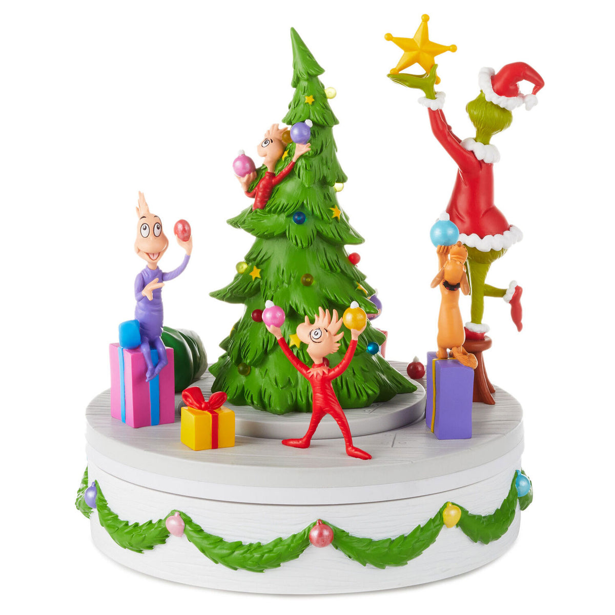 Hallmark Dr. Seuss's How the Grinch Stole Christmas!™ Musical Figurine ...