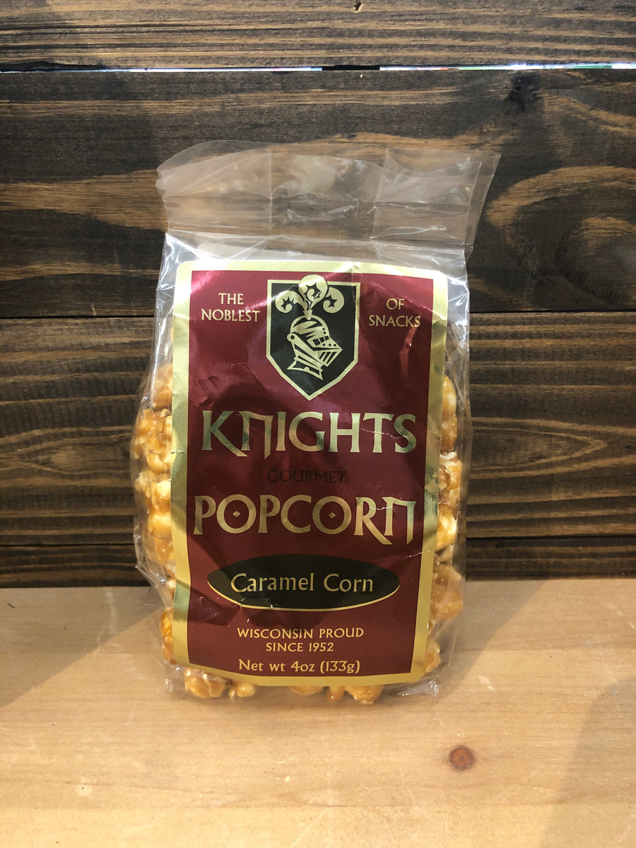Knight's Popcorn Carmel 4 oz – Winkie's Hallmark and Gifts